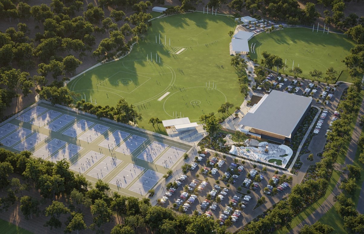 $56million Baldivis District Sporting Complex Announced - Paramount